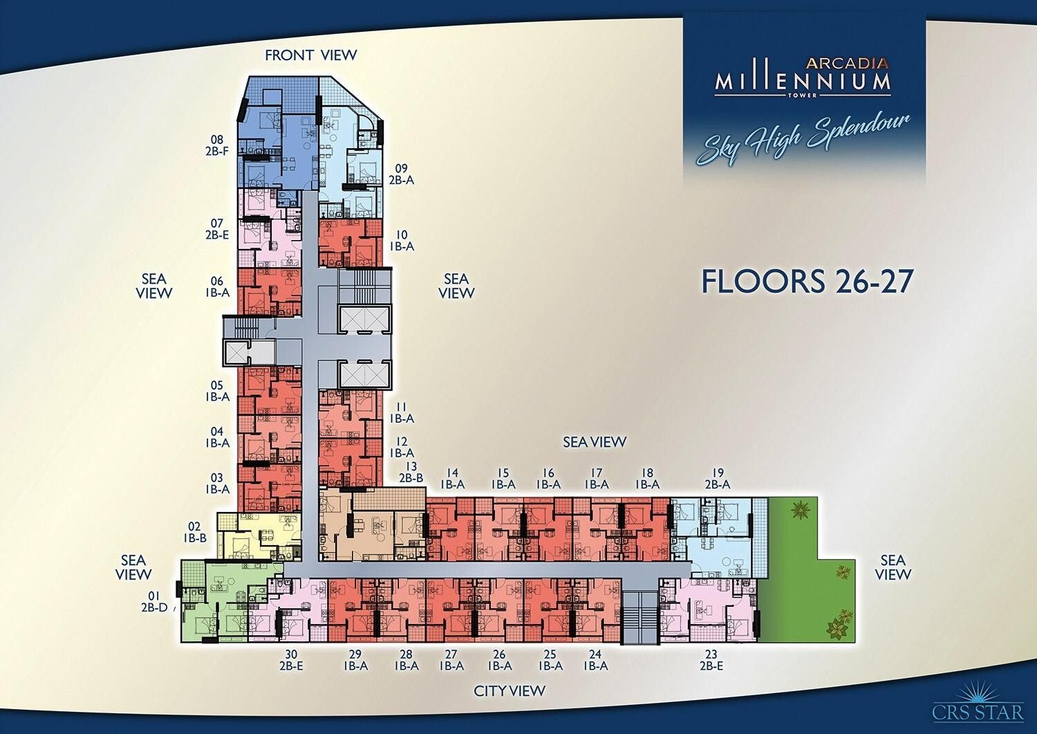 Arcadia Millennium Tower- Condo in Bang Lamung | Hipflat