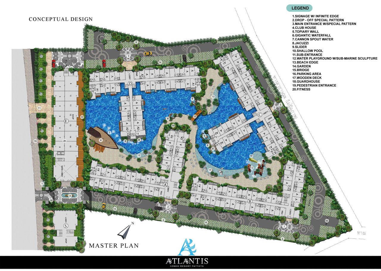 Atlantis Condo Resort- Condo in Bang Lamung | Hipflat
