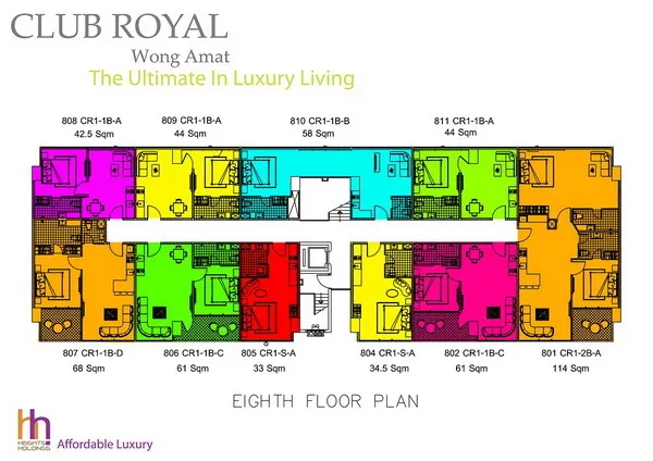 Club Royal- Condo in Bang Lamung | Hipflat