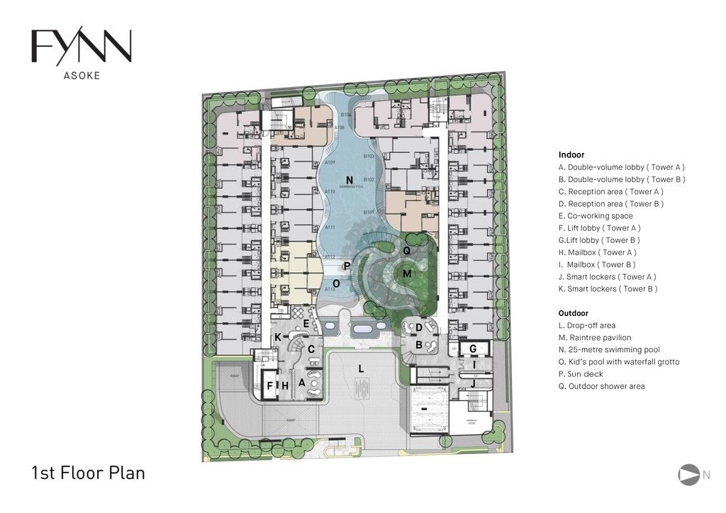 FYNN Asoke Sukhumvit 10 - Condo in Khlong Toei | Hipflat