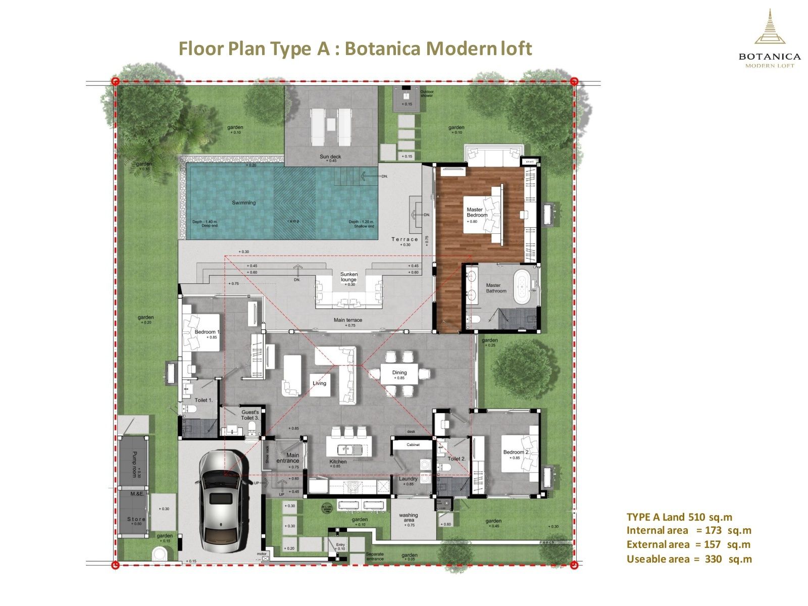 BOTANICA Modern Loft - Condo in Thalang | Hipflat