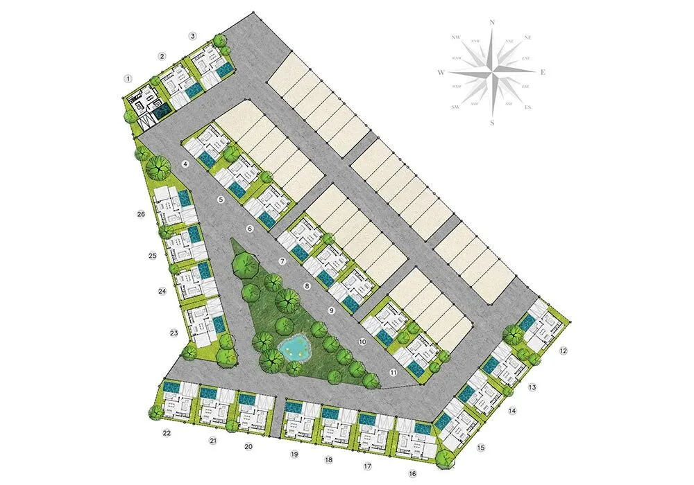 Zensiri Midtown Villas - Condo in Bang Lamung | Hipflat