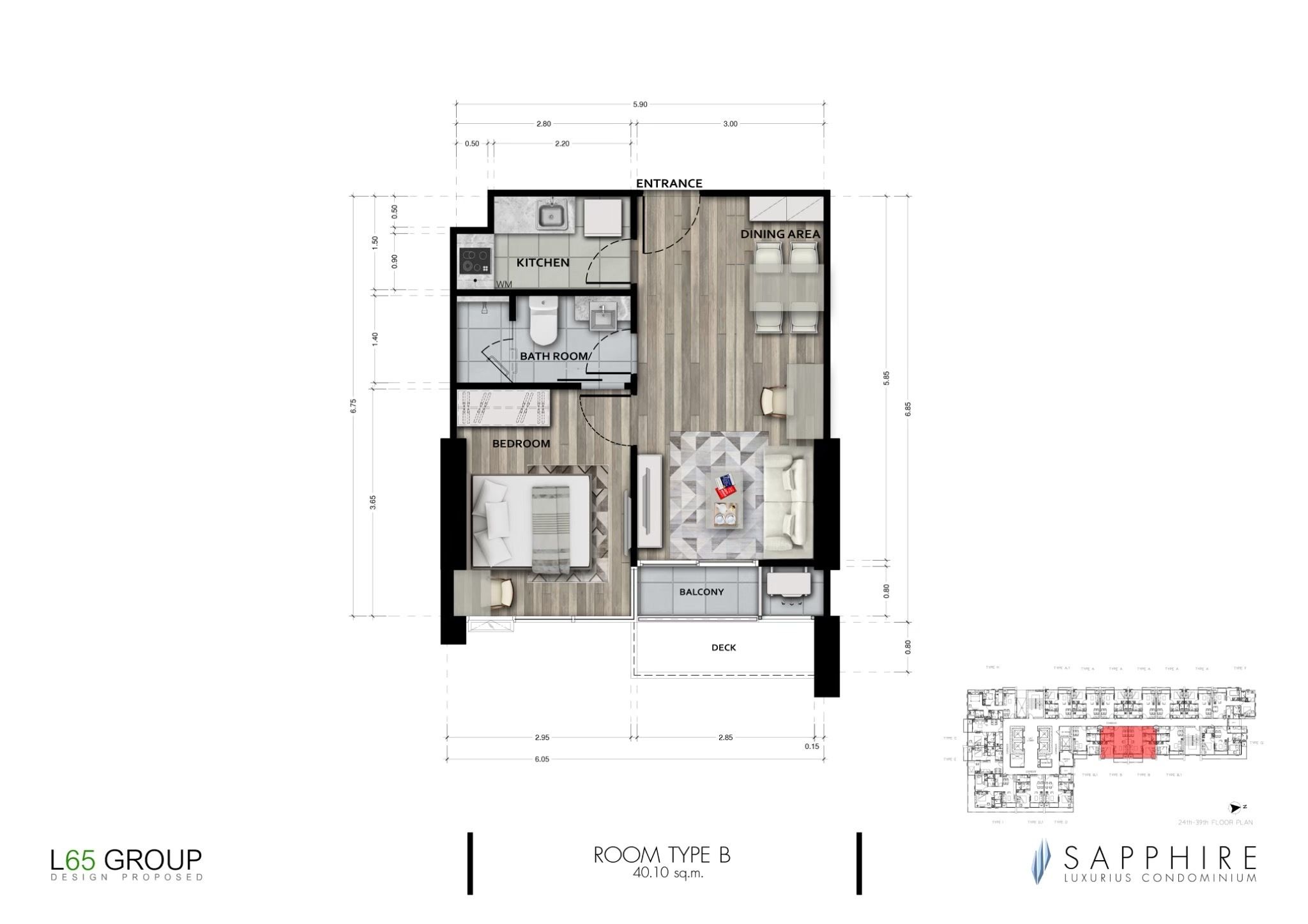 Sapphire Luxurious Condominium Rama 3 - Condo in Yan Nawa | Hipflat