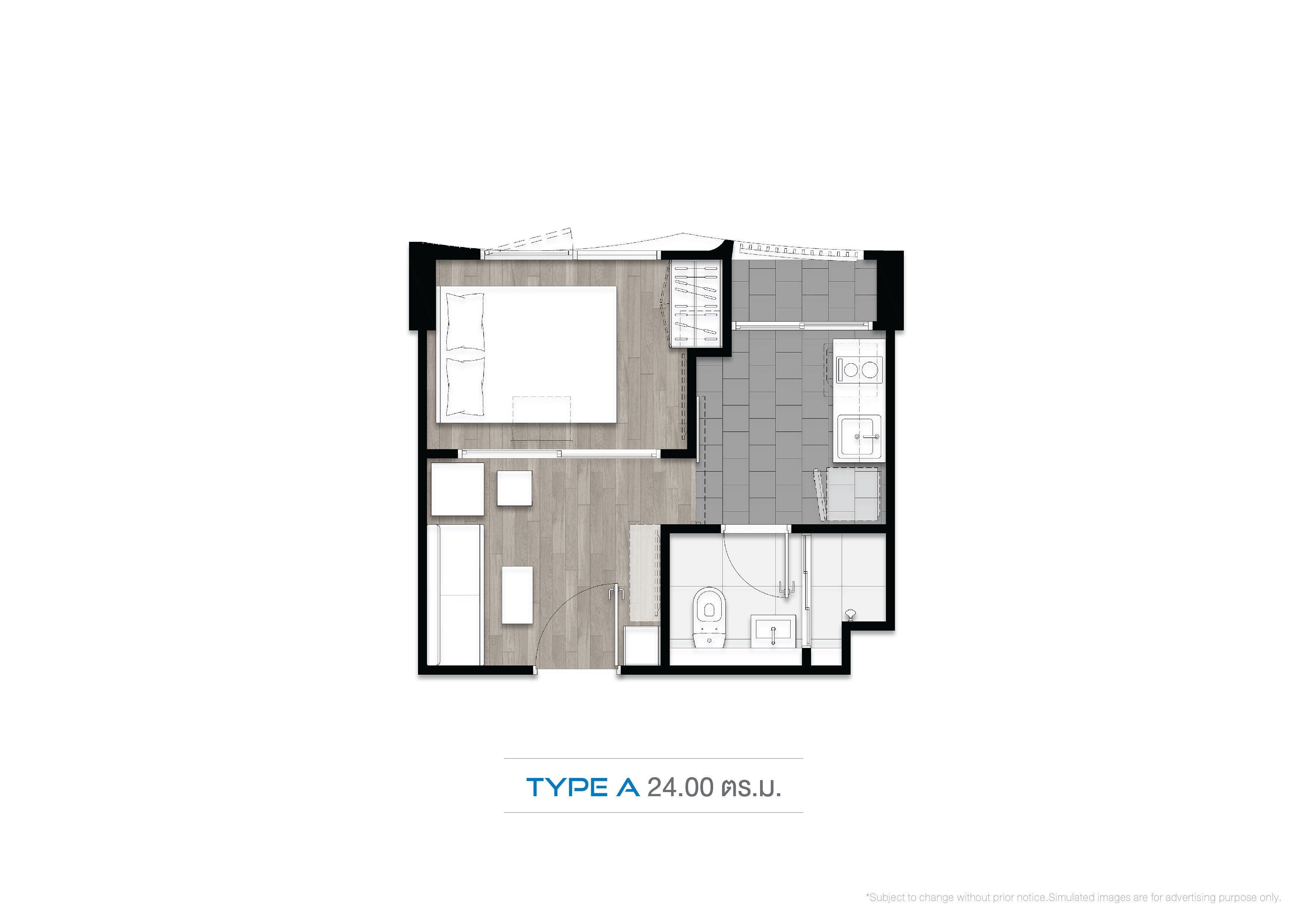 Blue Sukhumvit 89- Condo in Phra Khanong | Hipflat