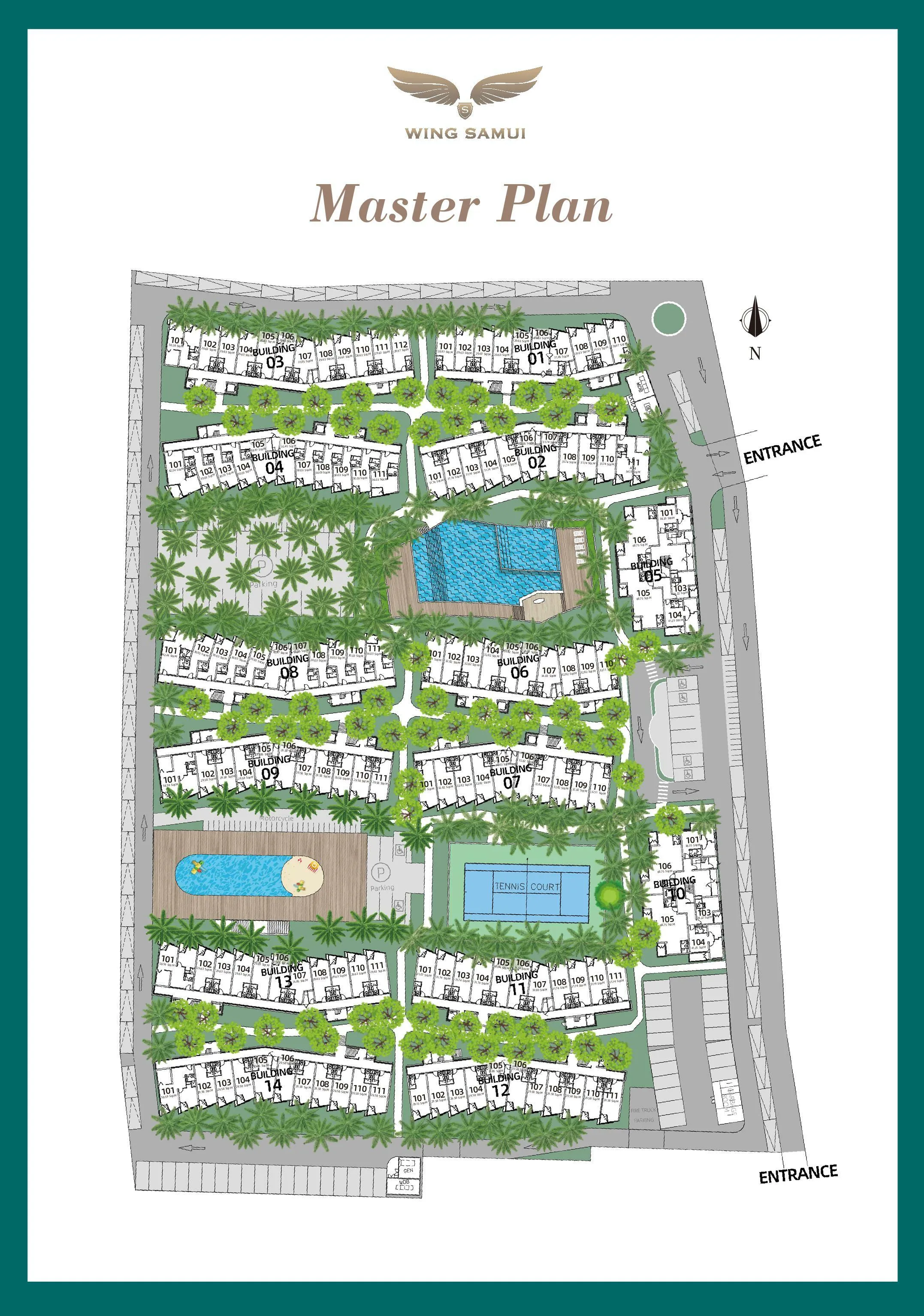 Wing Samui Condo (วิง สมุย คอนโด) - คอนโดมิเนียม ใน เกาะสมุย | Hipflat