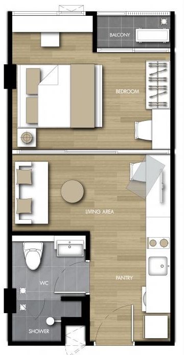 The Shade Sathon 1 - Condo in Yan Nawa | Hipflat