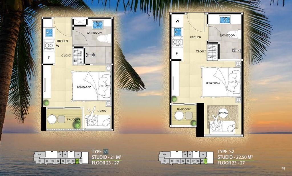 The Riviera Ocean Drive - Condo in Bang Lamung | Hipflat